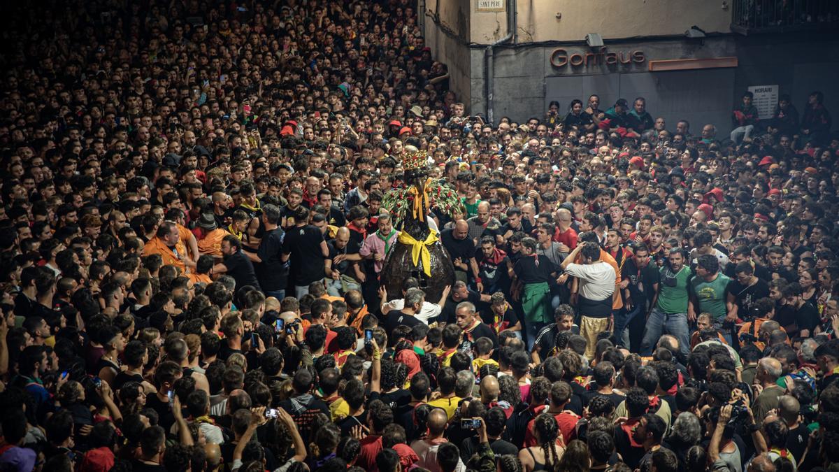 La Patum Completa mostra una de les imatges més espectaculars dels ...