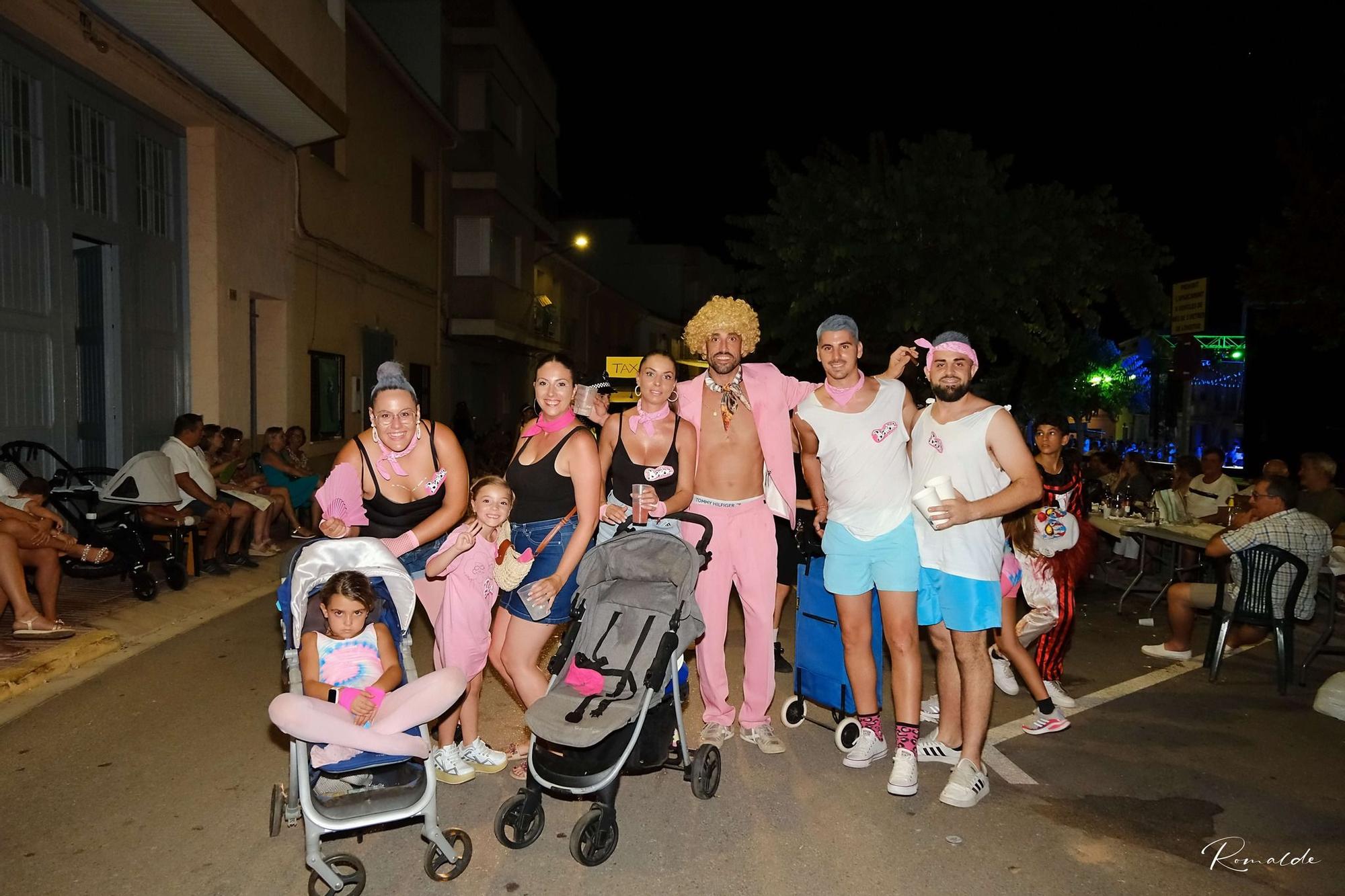 Cabalgata de disfraces en las fiestas de Xeresa