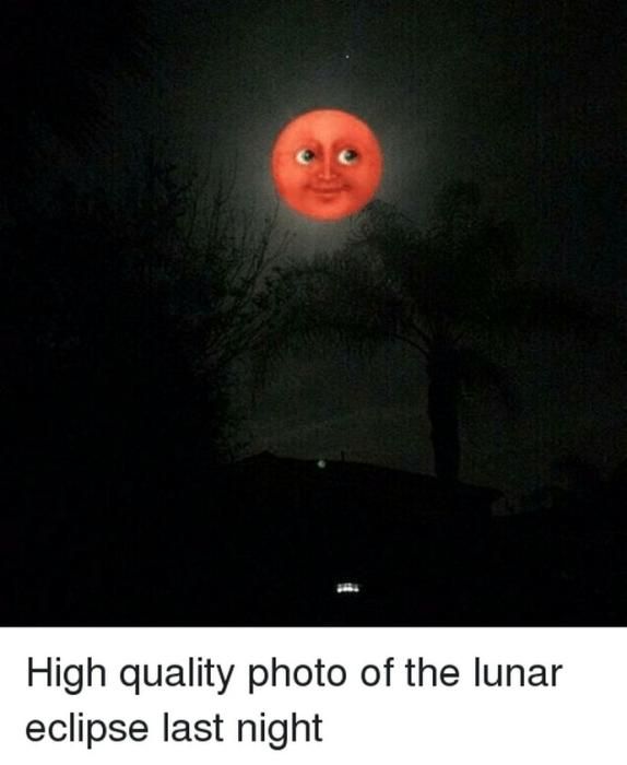 Los mejores memes del eclipse lunar