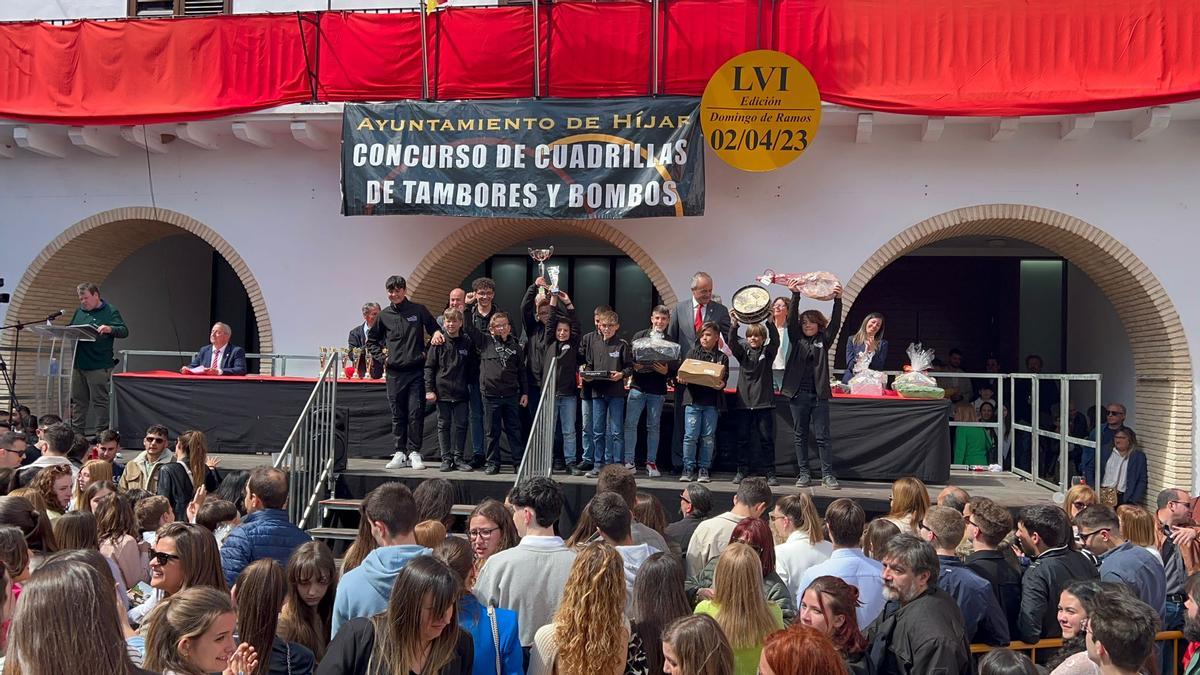 Las mejores imágenes del podio de Tambors de Passió en Híjar