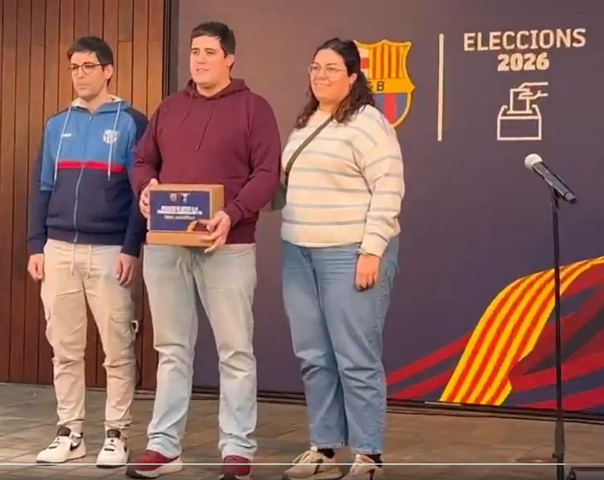 Daniel Juan la sorpresa en las elecciones a la presidencia del FC Barcelona