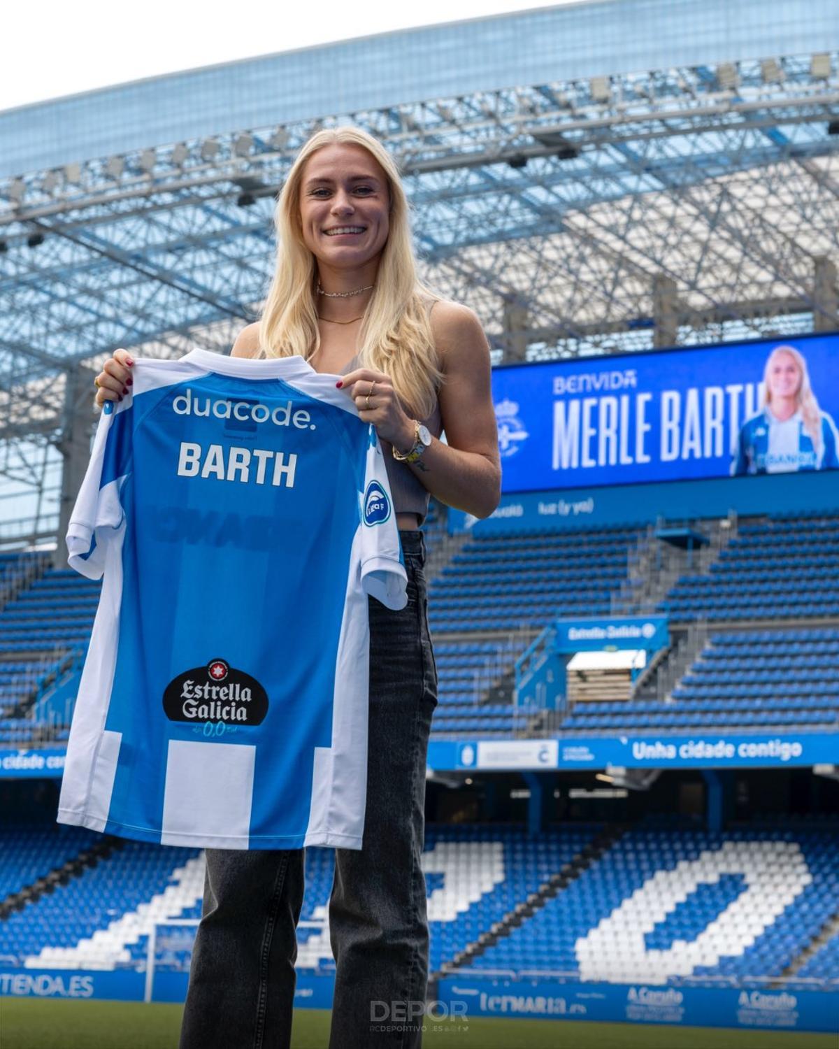 Merle Barth refuerza la zaga del Dépor Abanca