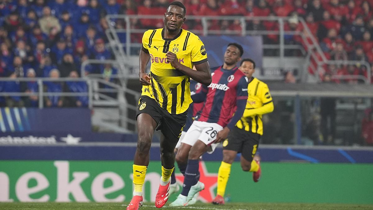 Bolonia - Borussia Dortmund: El gol de Serhou Guirassy