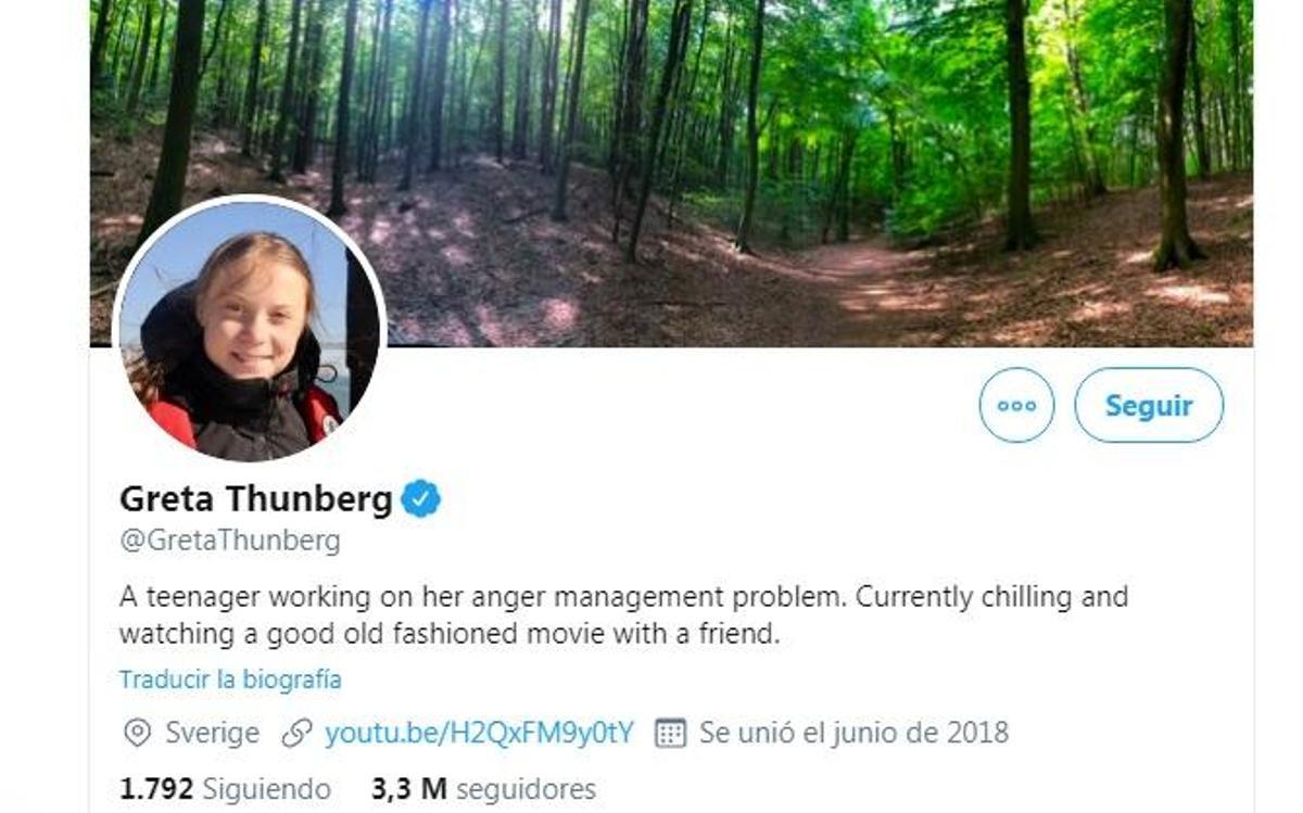 Trump se mete con Greta Thunberg en Twitter y ella le responde