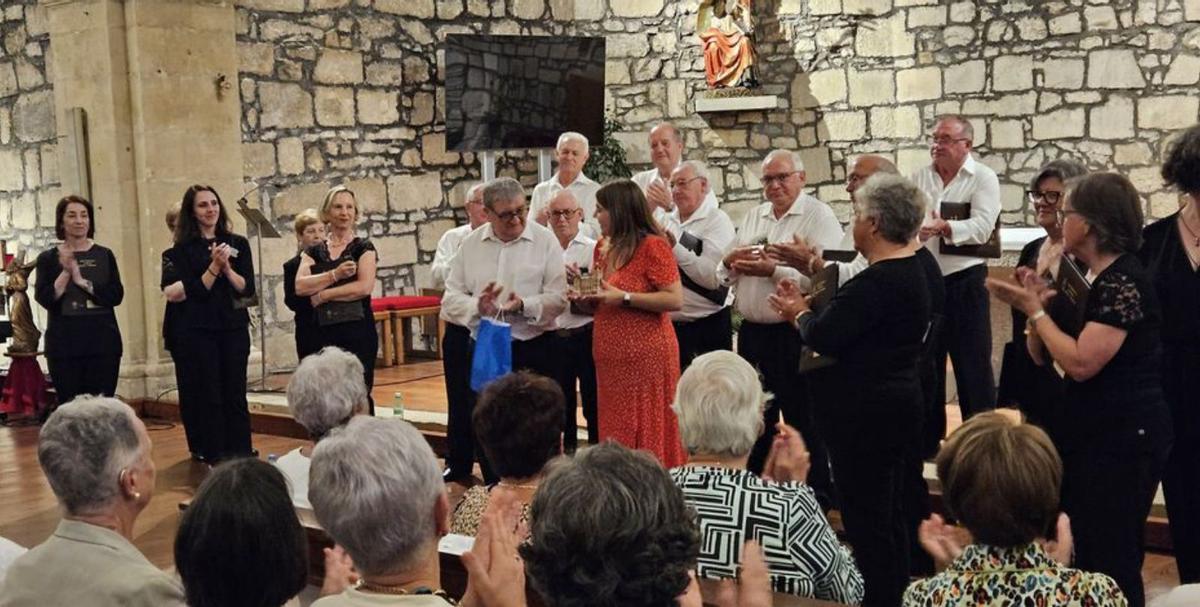 La Coral Polifónica de Berres da un concierto en Vizcaya