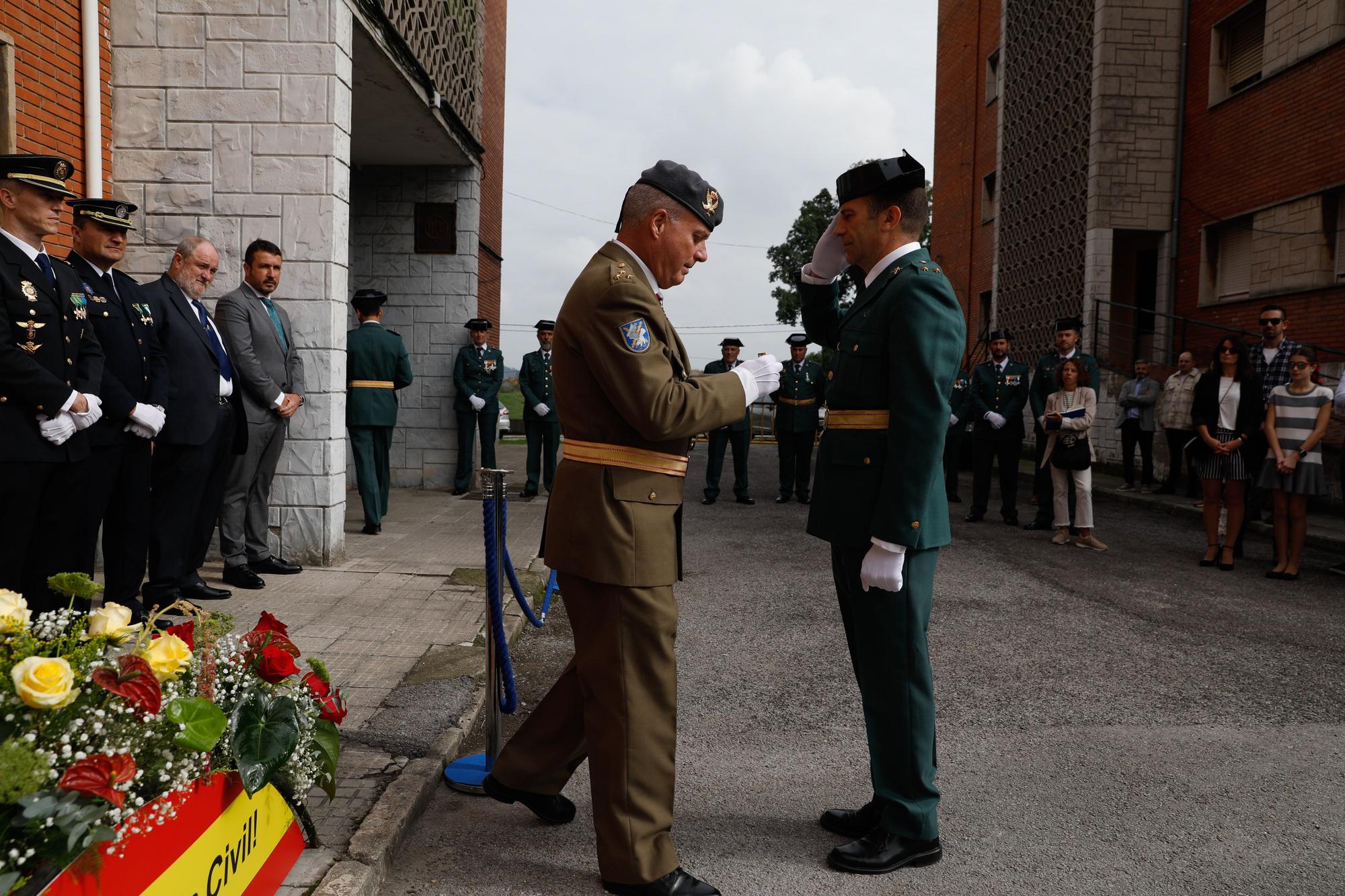 La Guardia Civil de Avilés recupera los festejos del Pilar