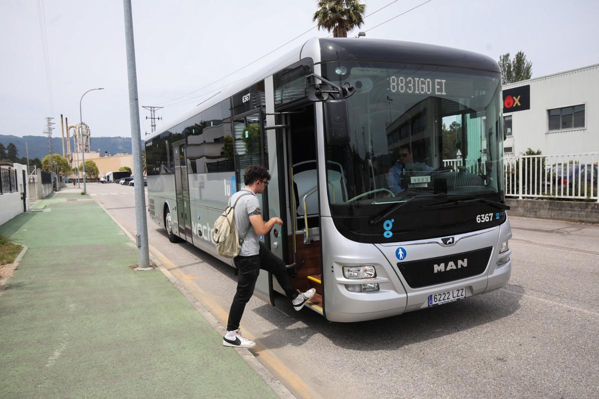 La nueva línea de bus que une Vigo con los polígonos de Porriño se ...