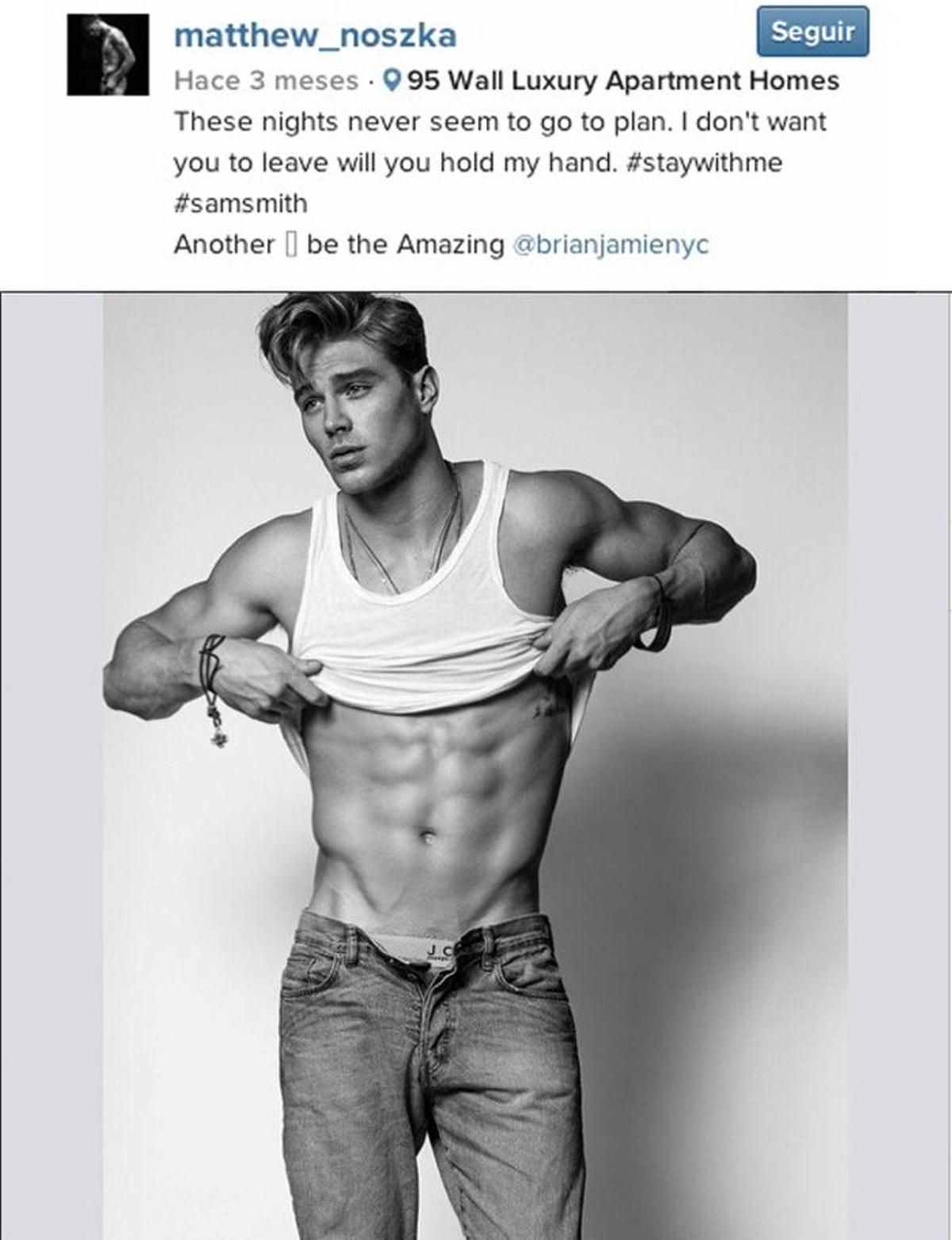 Matthew Noszka es modelo gracias a instagram - Woman