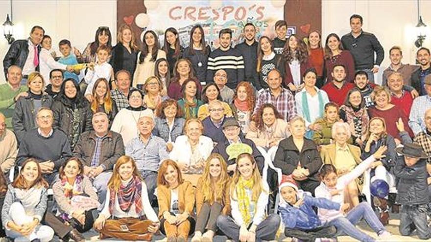 La familia Crespo se reúne en Fernán Núñez