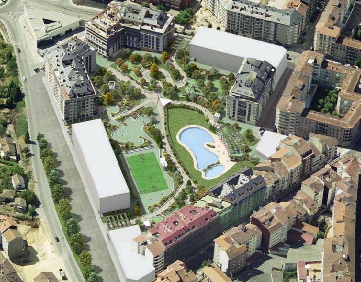 Las grúas de obra vuelven a Ourense con una urbanización de 61 ...