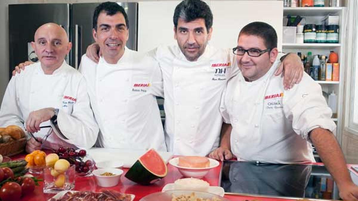 Cuatro chefs con ocho estrellas revolucionan la comida en Iberia - Viajar