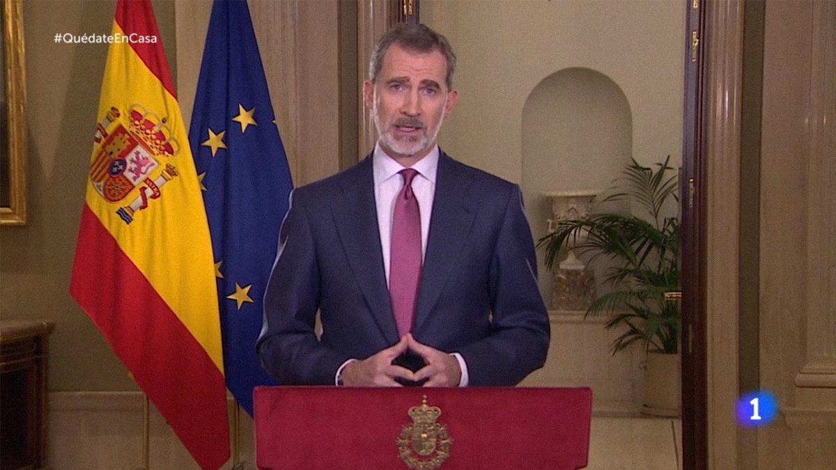 El discurso del Rey por la crisis del coronavirus reúne a más de 14,5 ...