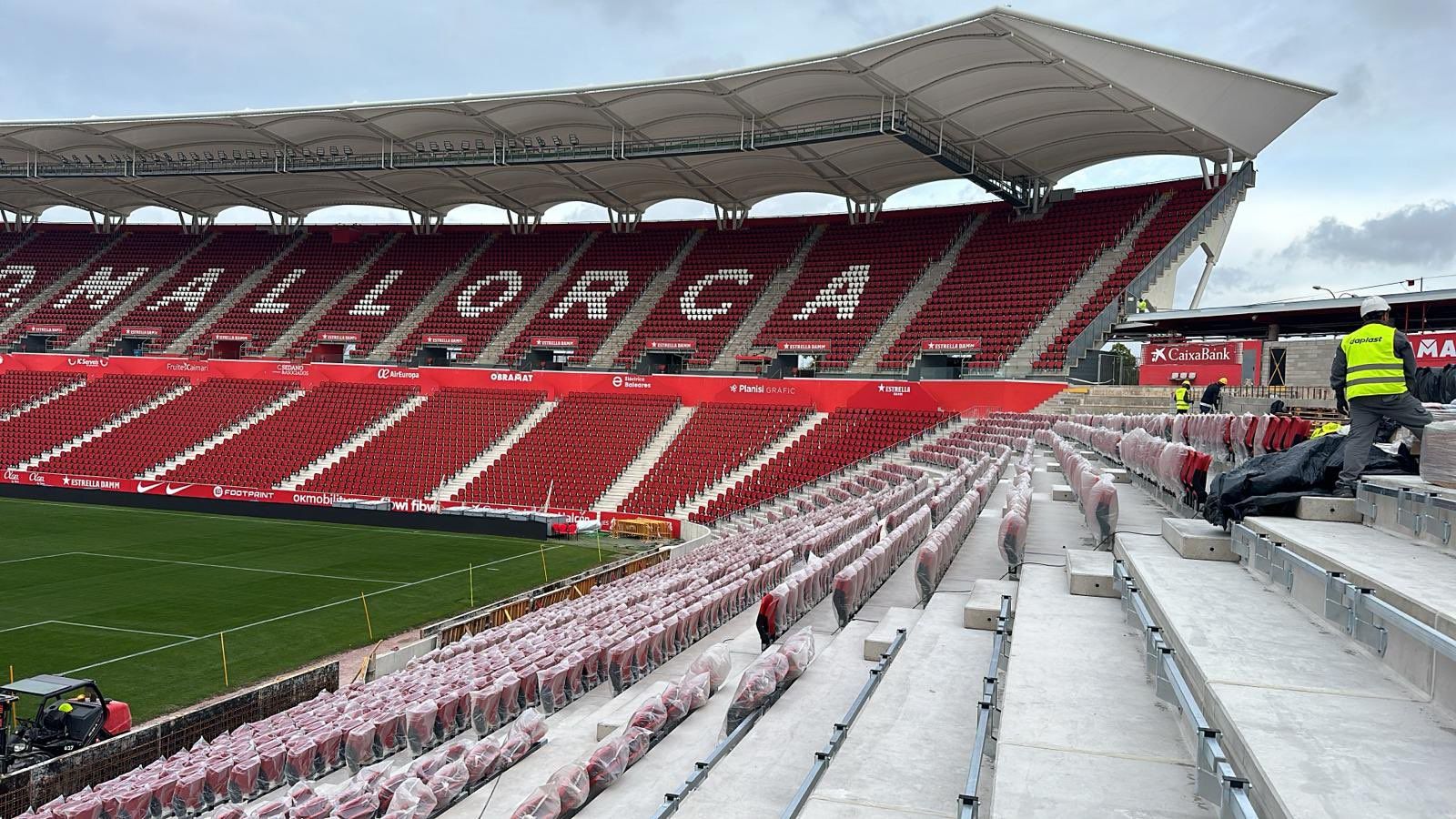 Las mejores fotos del estadio de Son Moix tras la reforma, el renovado ...