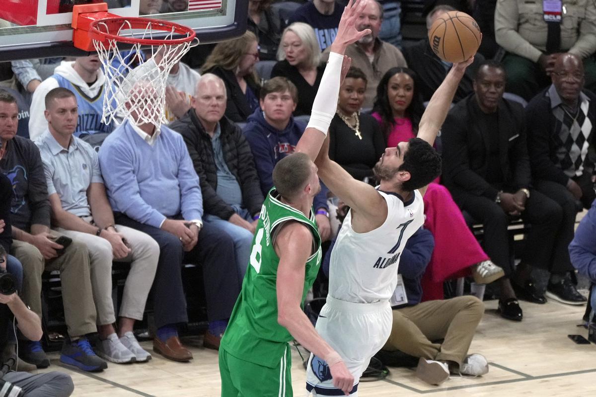 Aldama sigue de dulce: 28 puntos ante los Celtics, su récord en la NBA