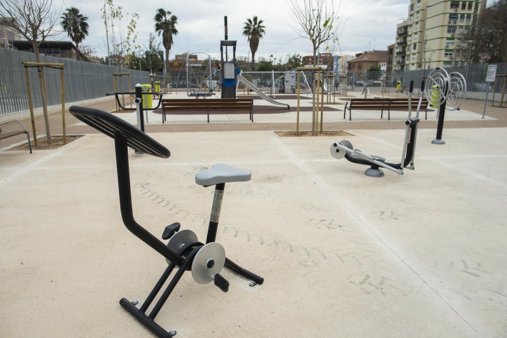 Parque Amelia Chiner, nueva ubicación del rastro de València