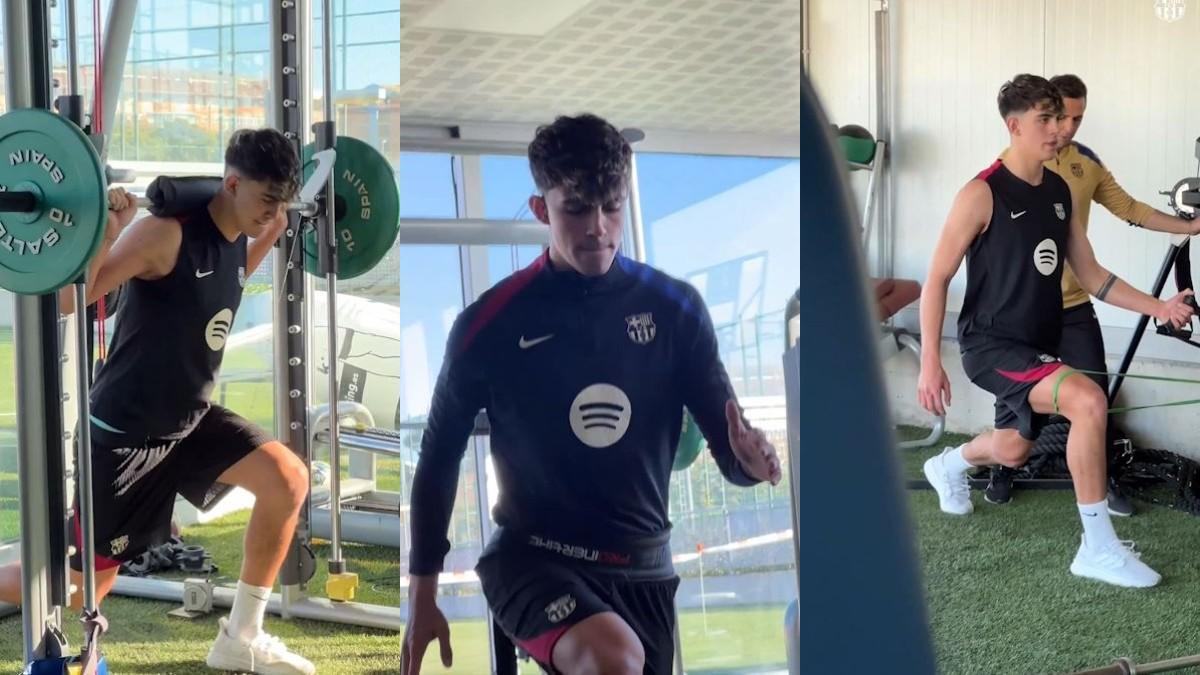 Marc Bernal, a tope con su recuperación