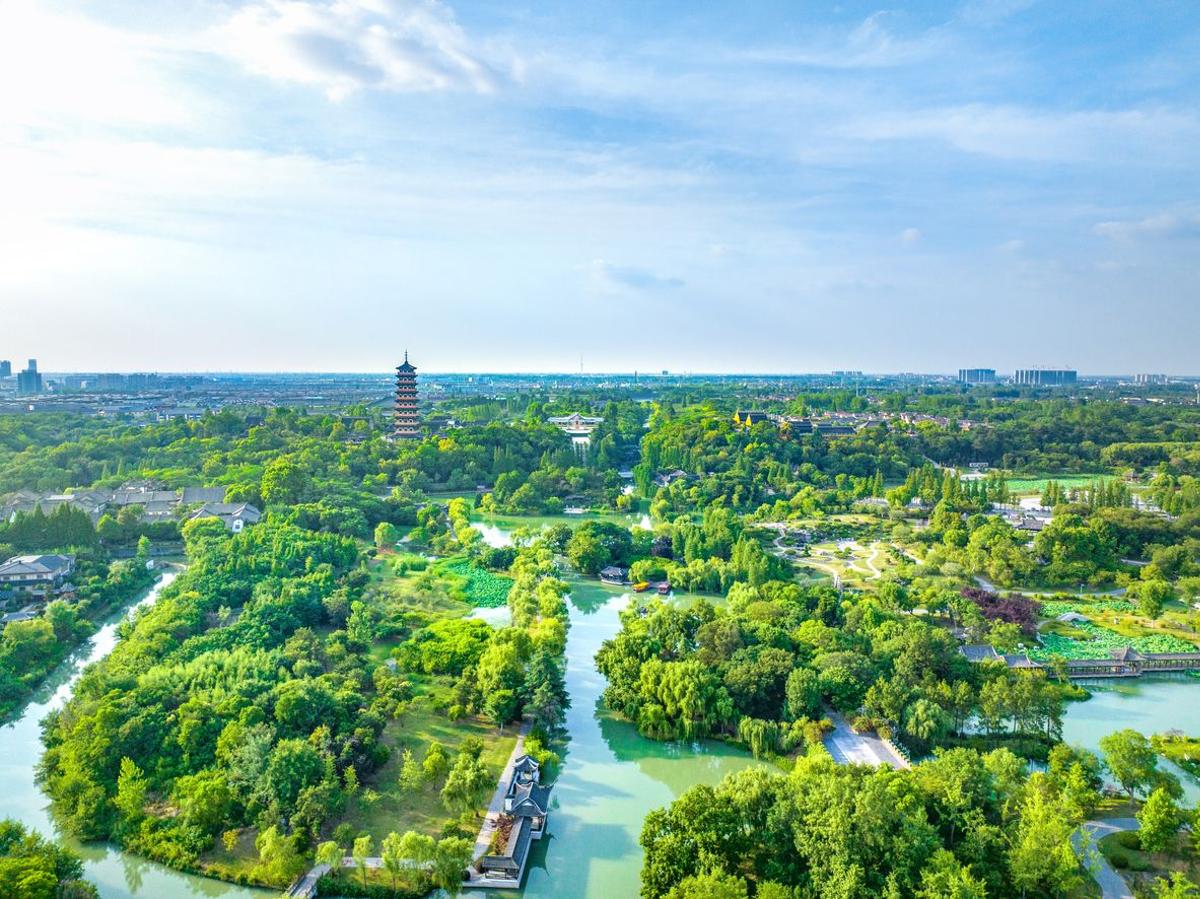 El lago Luyang, en Yangzhou, el lugar más extraño y fotogénico de China - Viajar