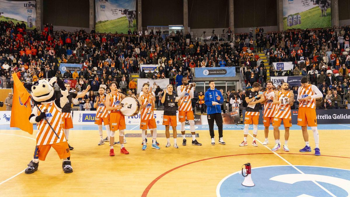ASCENSO LEYMA BÁSQUET CORUÑA ACB Una marea naranja que hizo historia