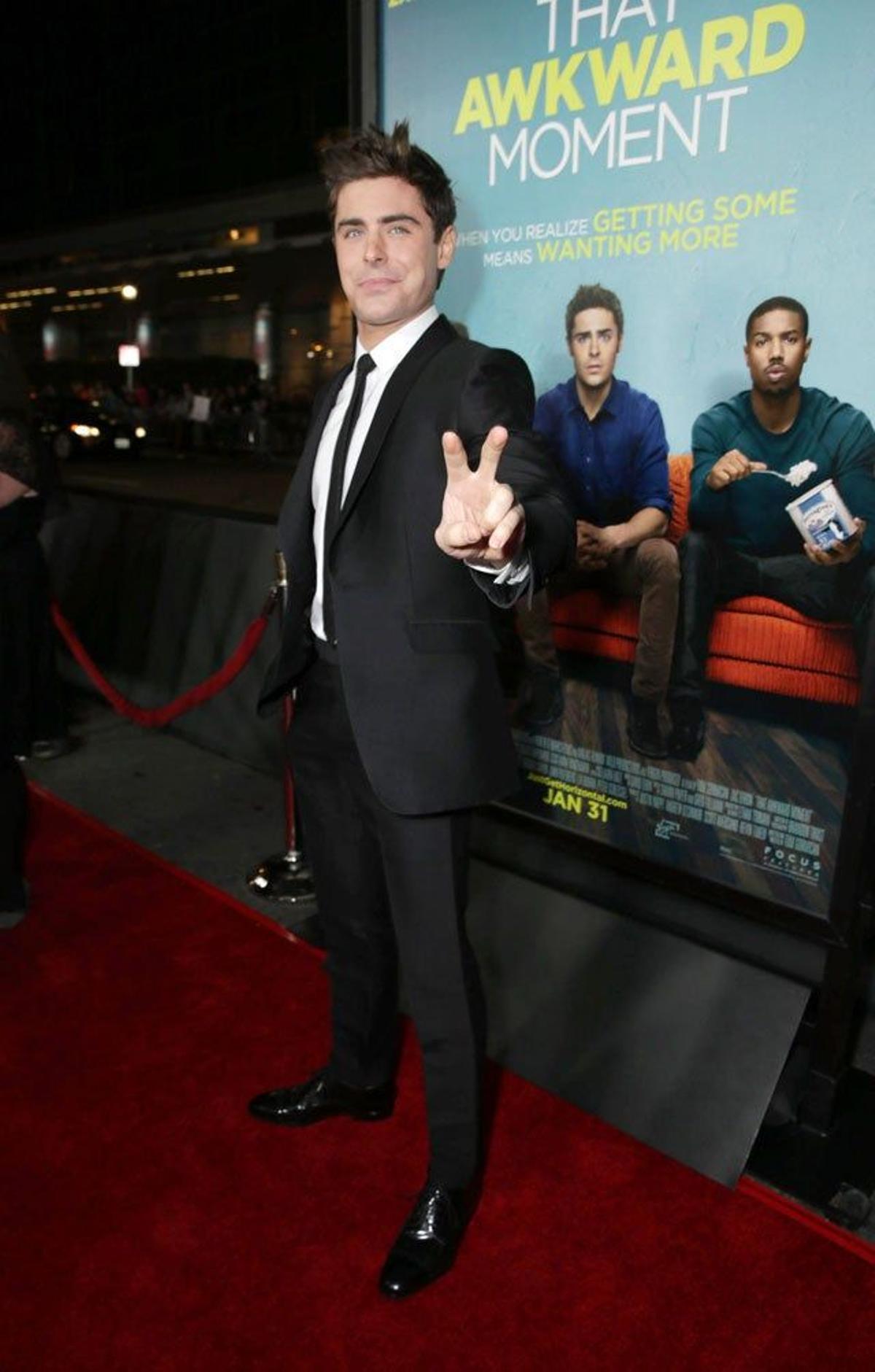 Zac Efron presenta 'That Awkward Moment' - Cuore