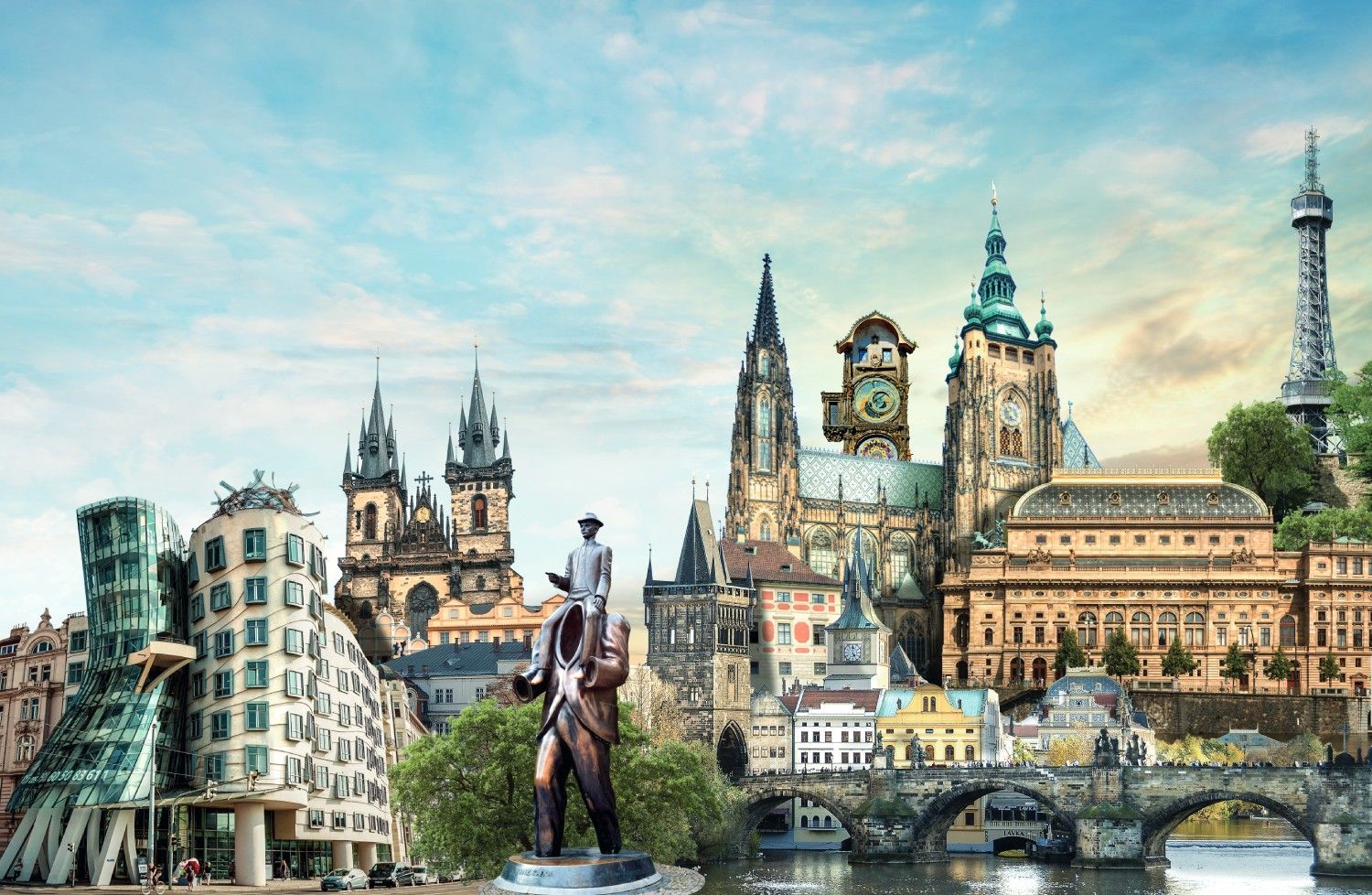 Un paseo por Praga, de la Casa Danzante a la Torre de Petrín - Viajar