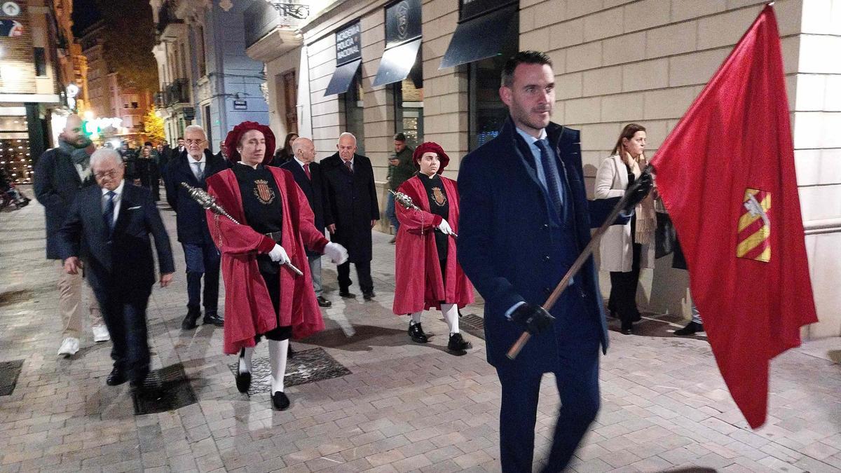 El mensaje reivindicativo de la Fúmiga que evoca a Jaume I en la ...