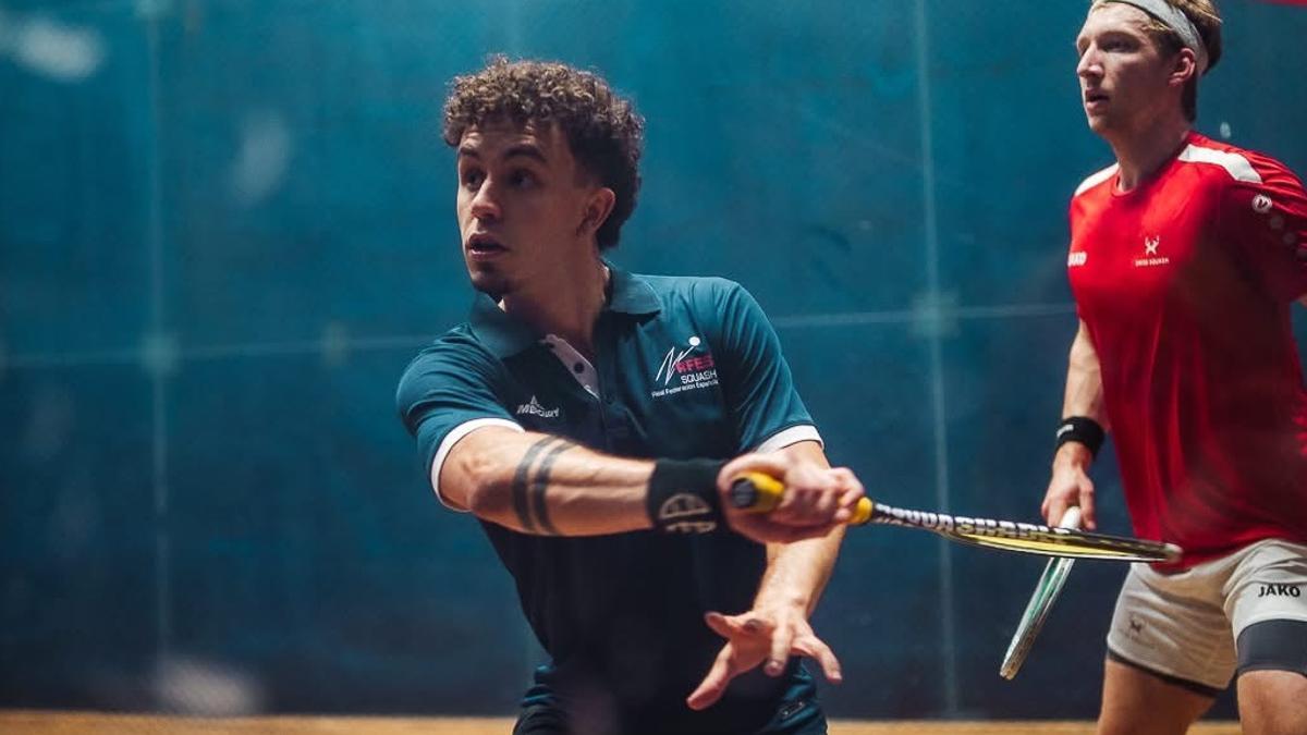 Iván Pérez gana su primer grande de squash y sueña con París 2028