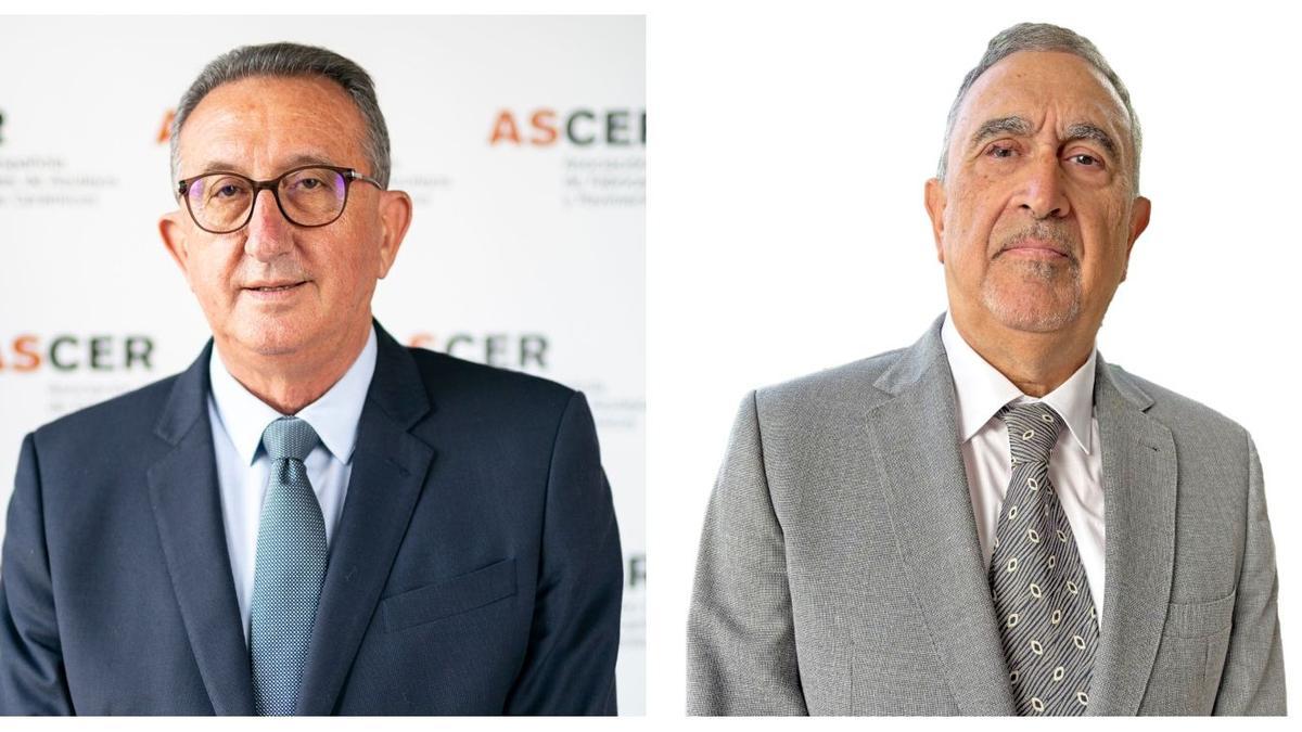 L'empresari Manuel Rubert i l'investigador Miguel Carda, Premis Poble ...