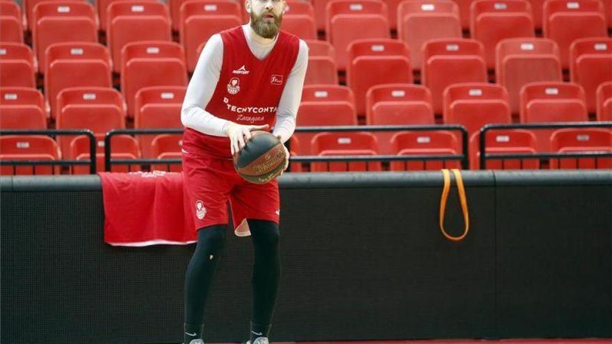 Nemanja Radovic cumplirá su segunda temporada en el Baloncesto Zaragoza
