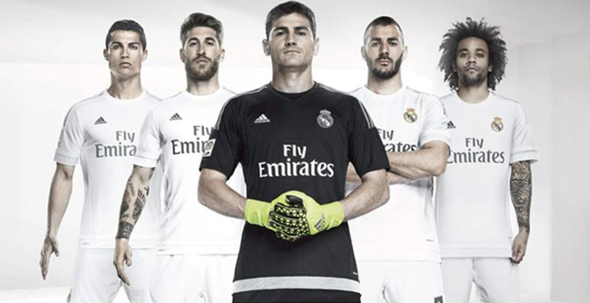 El Real Madrid presenta las nuevas equipaciones