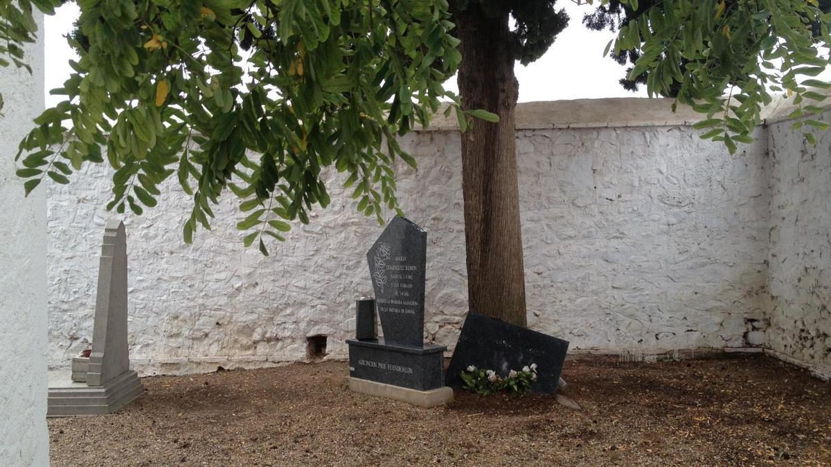 Aragón declarará de interés cultural la tumba de María Domínguez
