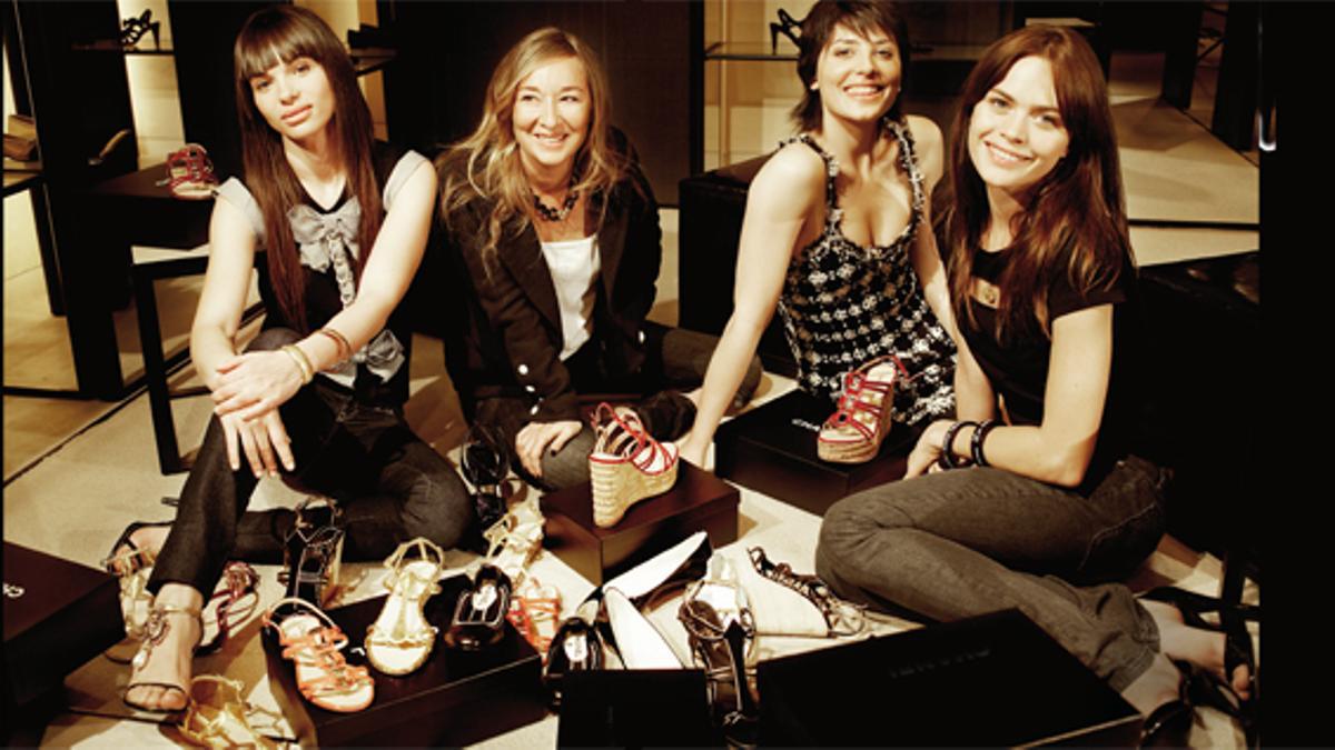 Locas por los zapatos: Beatriz Montañez, Marta Lasierra, Bárbara Lenni ...