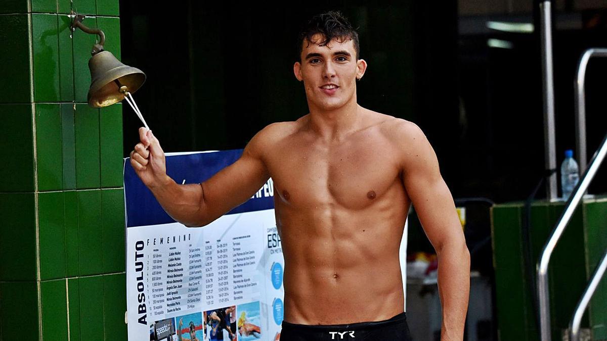 El mallorquín Sergio de Celis bate el récord de España de los 100 libre