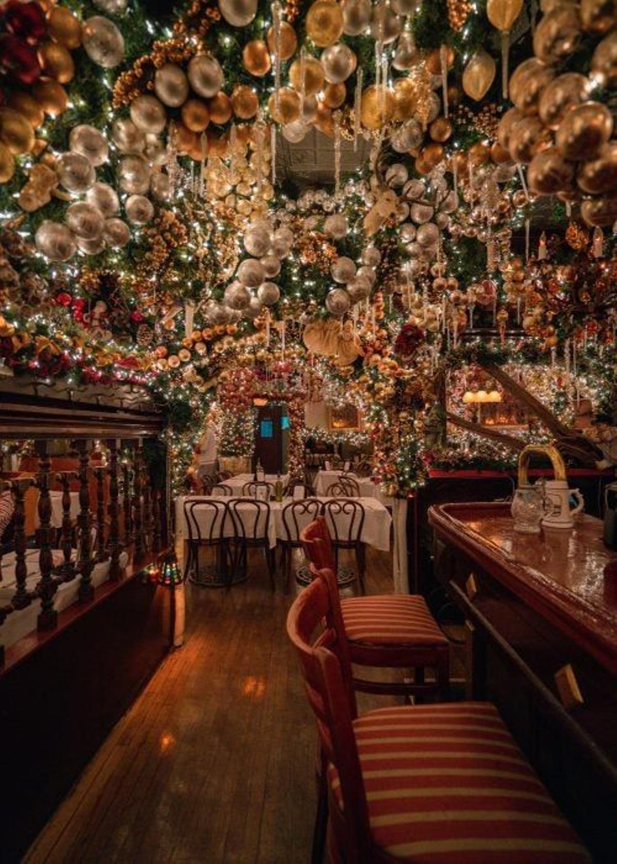 Rolf's New York: el restaurante con Navidad todo el año - Viajar