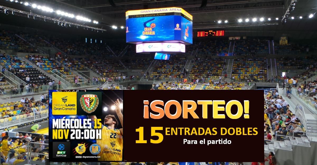 SORTEO ENTRADAS | LA PROVINCIA sortea entradas para el partido del Dreamland Gran Canaria