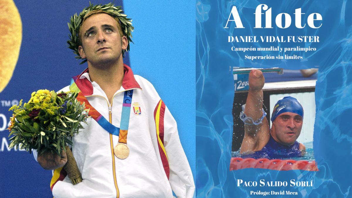 Paco Salido publica 'A flote', la biografía del tres veces campeón paralímpico Daniel Vidal
