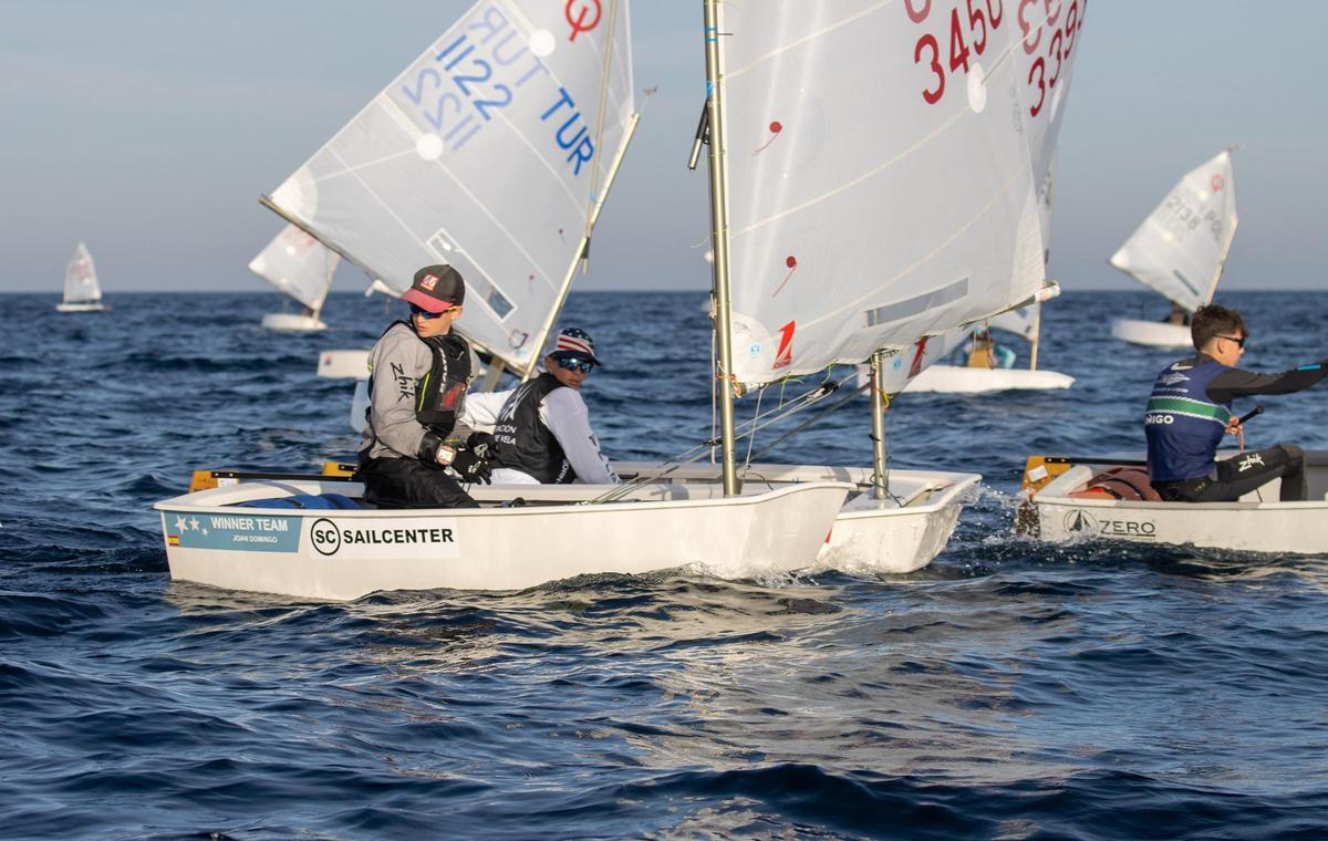 Iker Múgica y Olha Lubianska, campeones de la XVI Euromarina Optimist ...