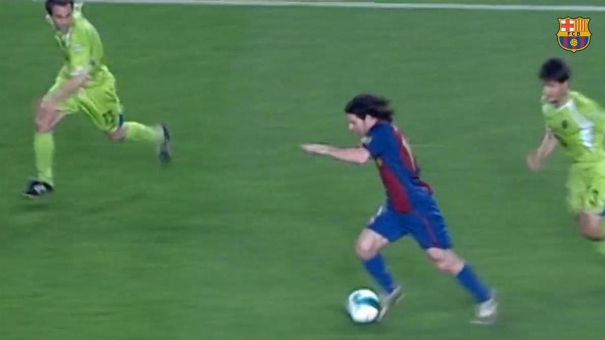 Javi Paredes, excentral del Getafe, relata el famoso gol de 'Encara Messi': "Schuster me dijo ...