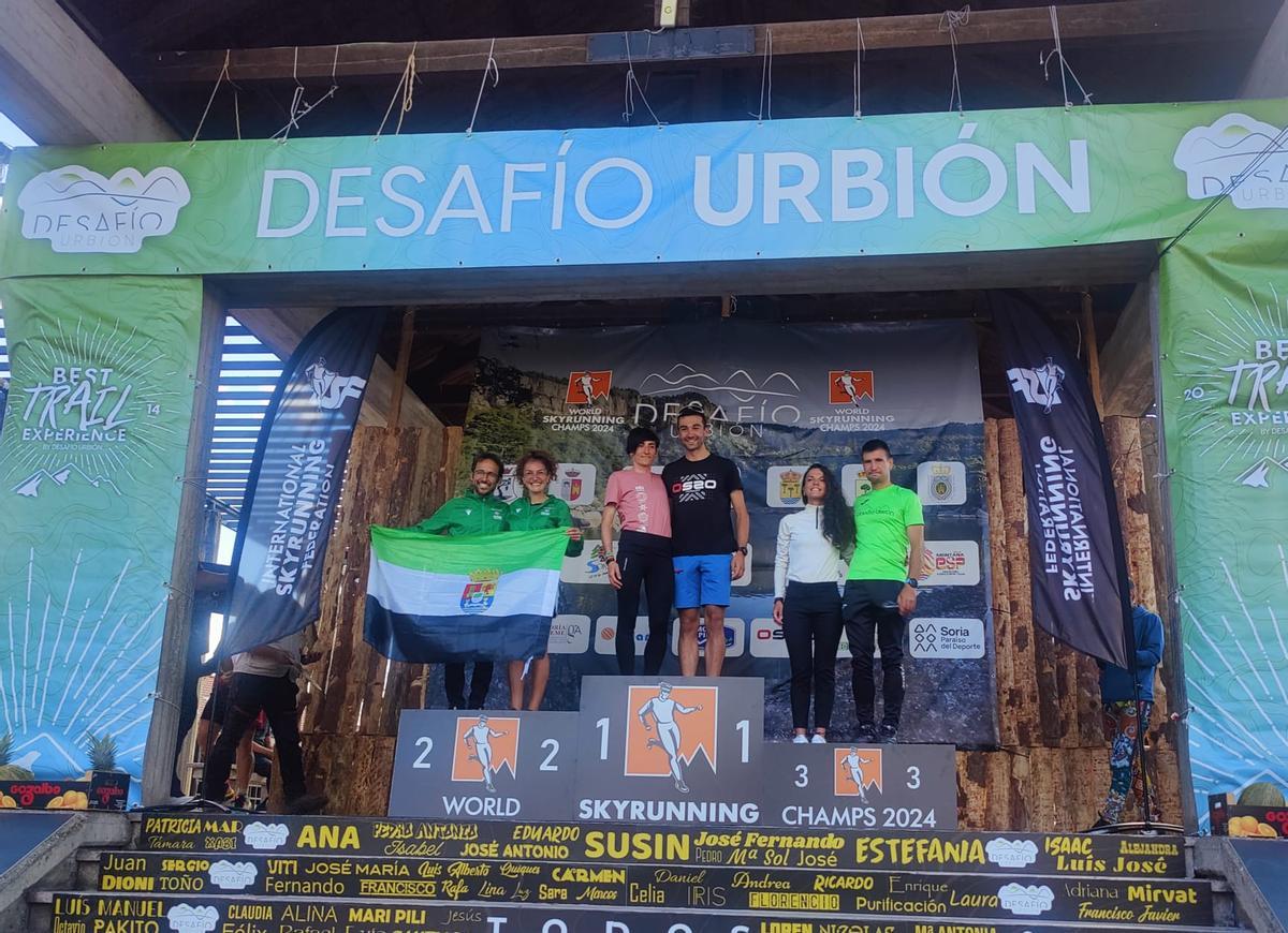 Daniel Remón y Minerva Muñoz, plata en el mundial de Skyrunning