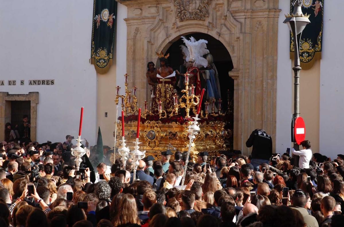 La hermandad de la Esperanza ha vuelto a dejar su sello característico ...