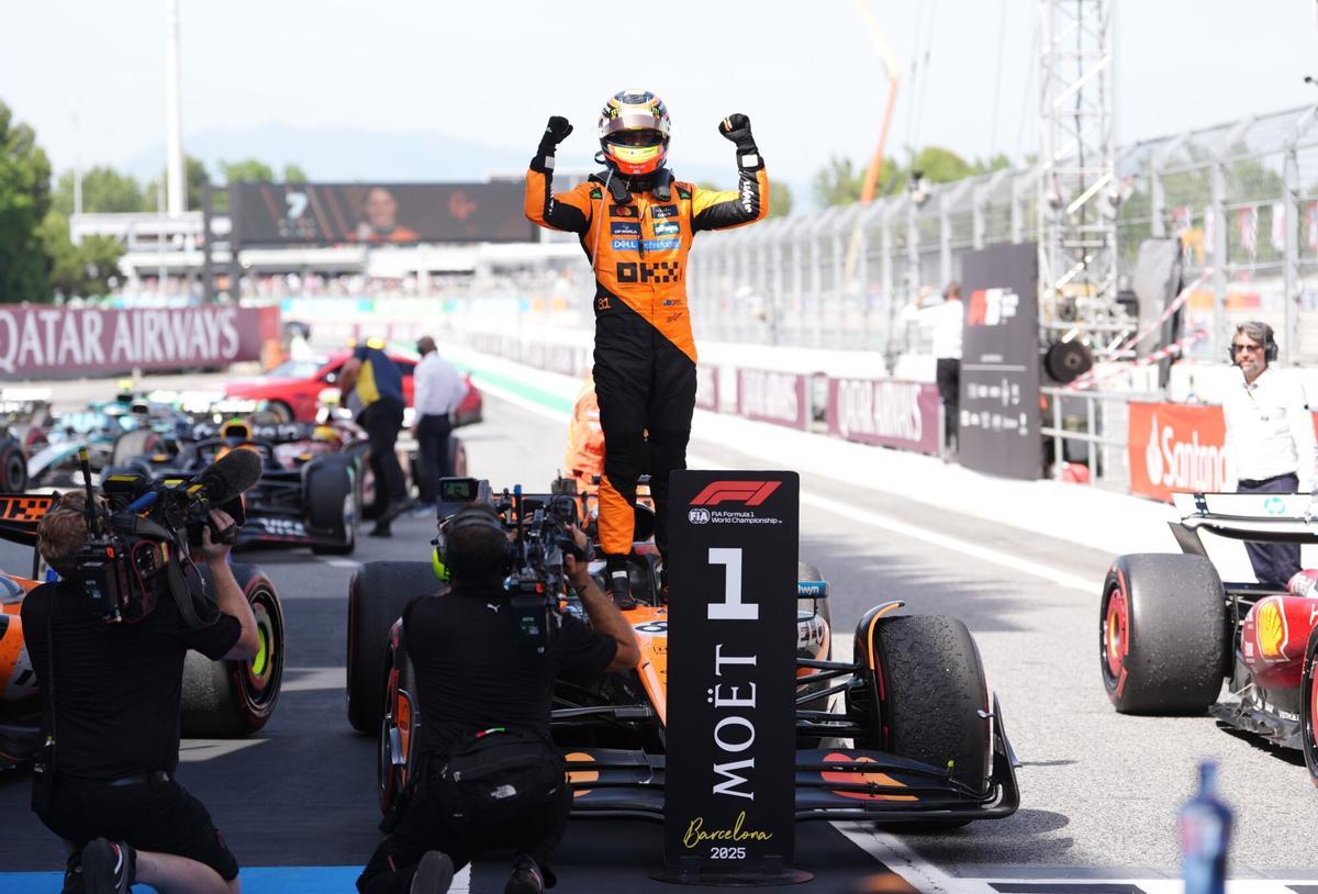 La carrera del GP de España de Fórmula 1, en imágenes