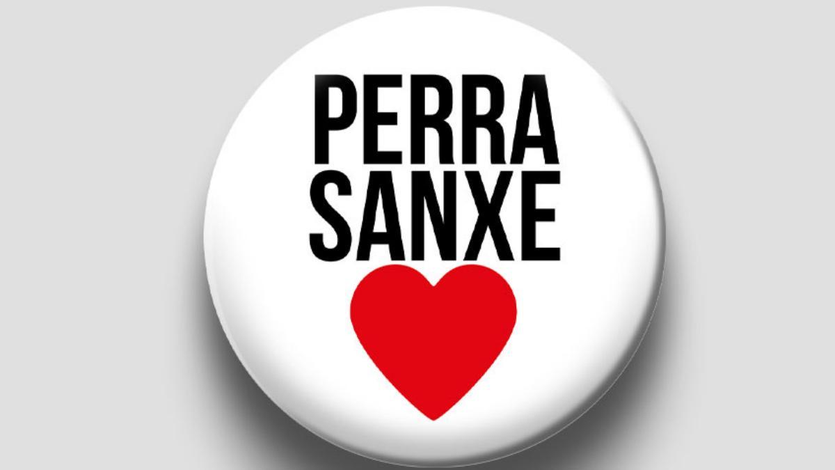 Agotadas las chapas del meme de "perro y perra sanxe" a la espera de un ...