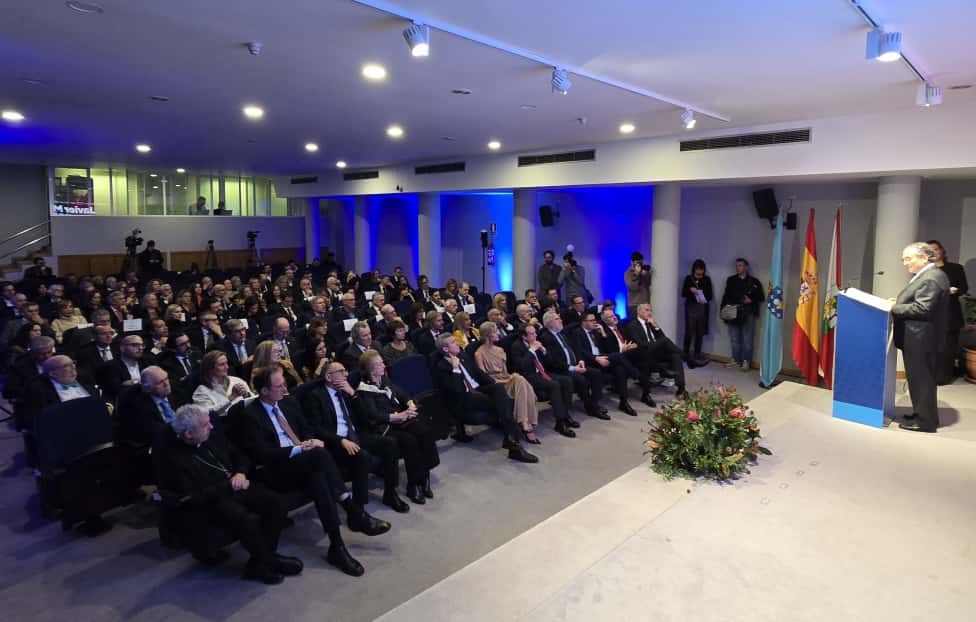 Javier Moll recibe la Medalla de Oro del Círculo de Empresarios de Galicia