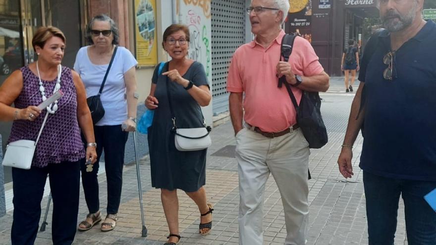Valencia | El alcalde visita las obras del Consuelo para comprobar que ...