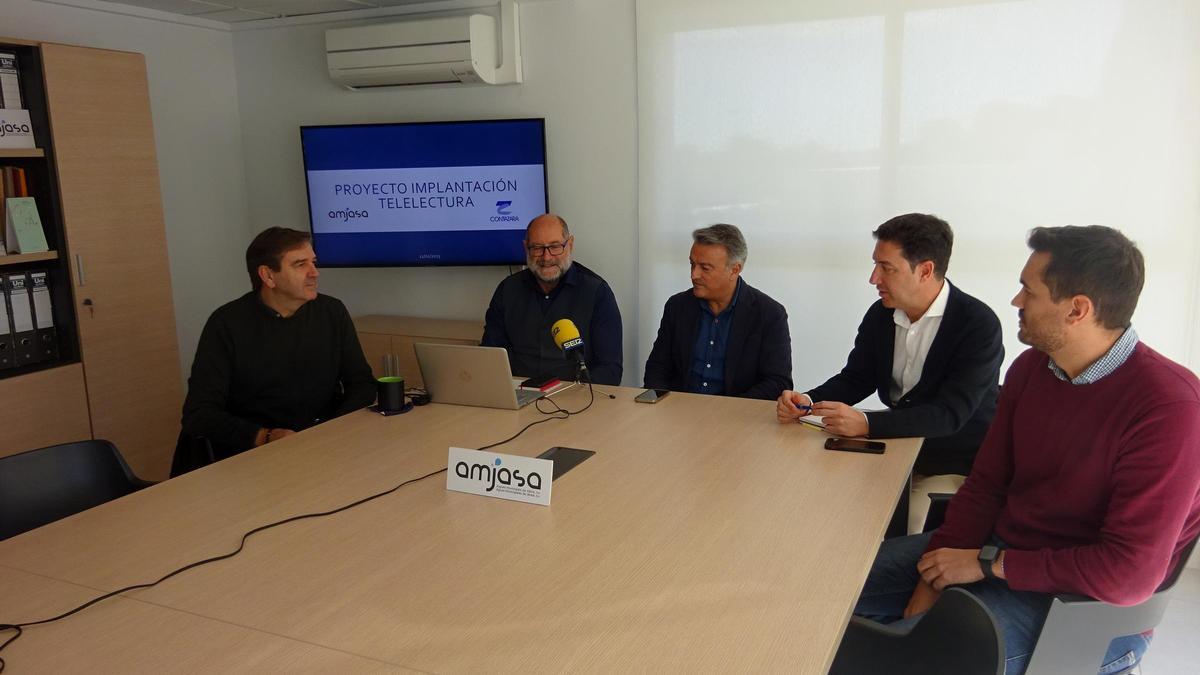 Amjasa implanta la telelectura en 5.000 contadores de agua de Xàbia