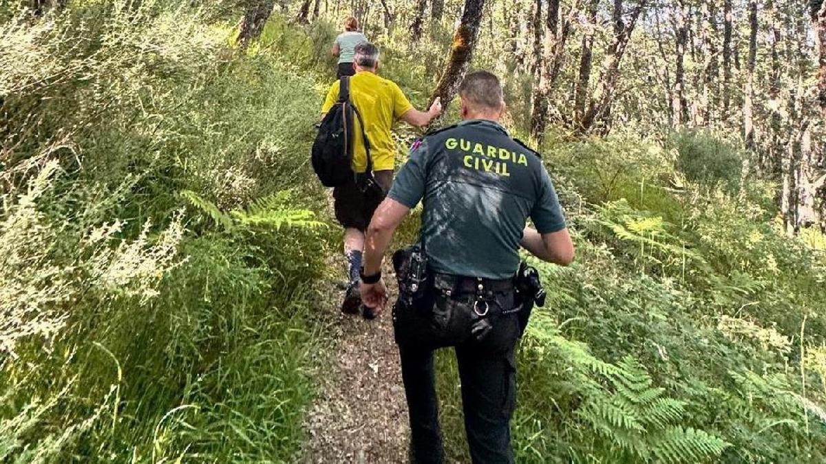 Dos senderistas, rescatados por la Guardia Civil en Requejo de Sanabria