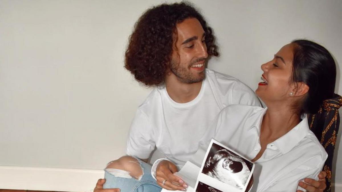 Claudia Rodríguez y Cucurella esperan con alegría a su tercer hijo - Sport