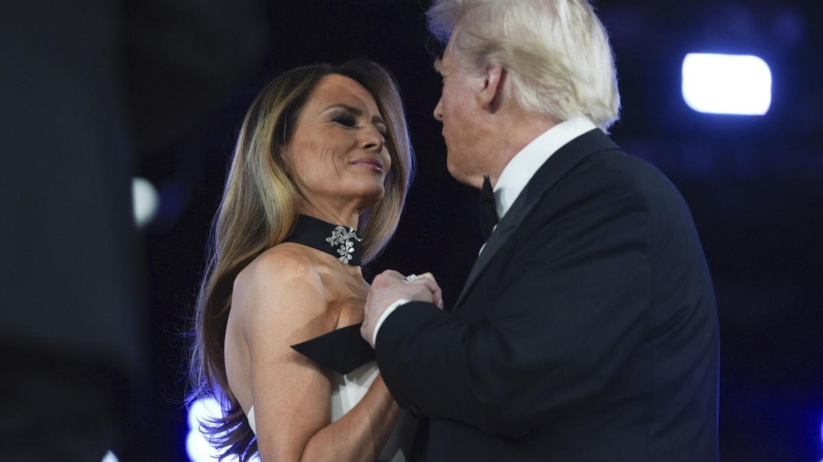 La curiosa felicitación de Donald Trump a Melania por su 20 aniversario de boda