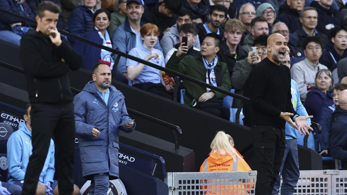 El City gana sufriendo y su afición le pide a Guardiola en catalán que ...