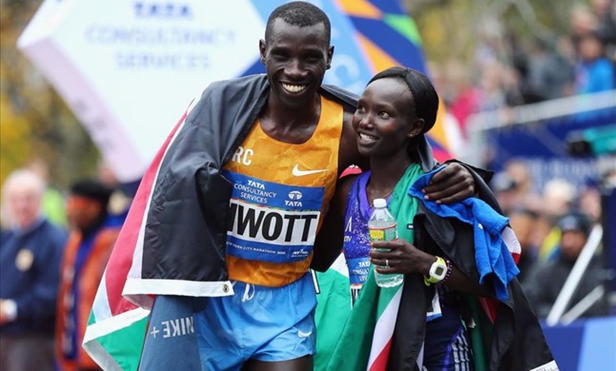 Domini kenyà en la marató de Nova York
