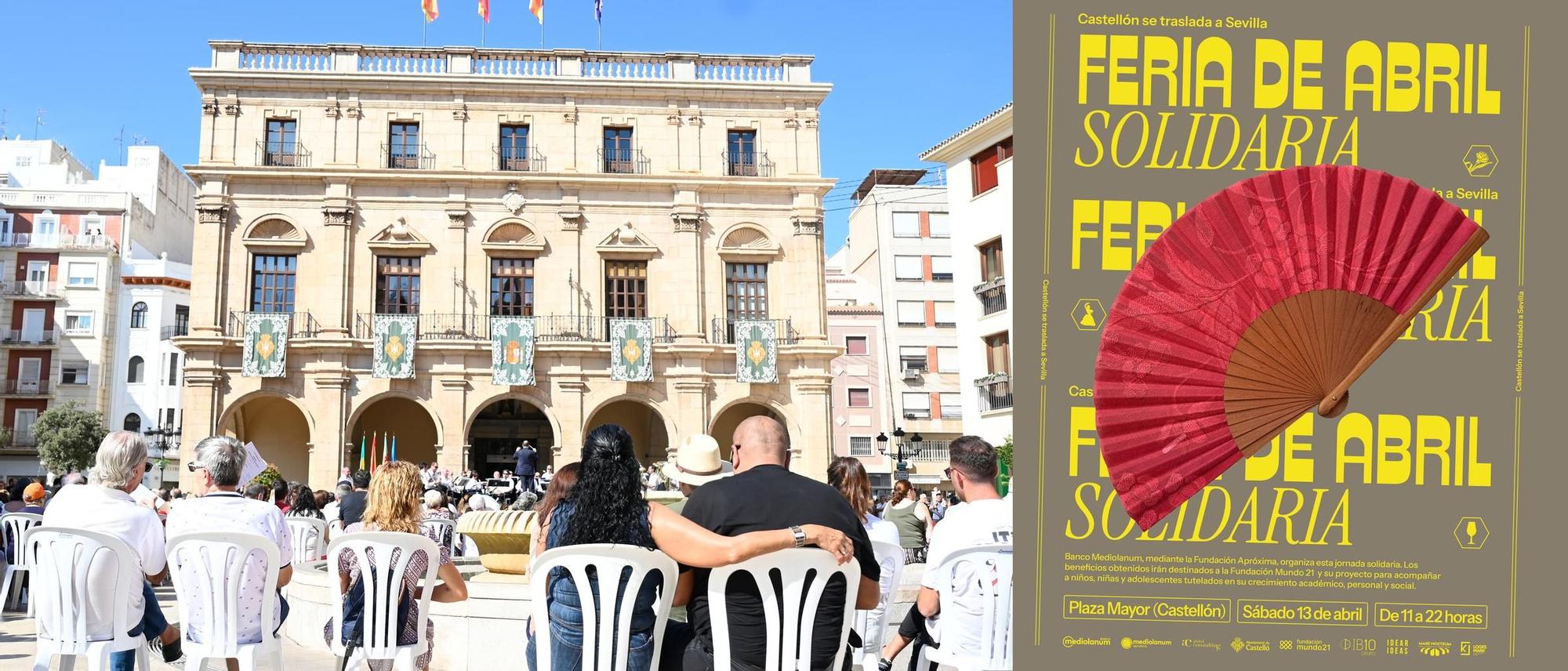 Llega la "Feria de Abril Solidaria" a Castelló